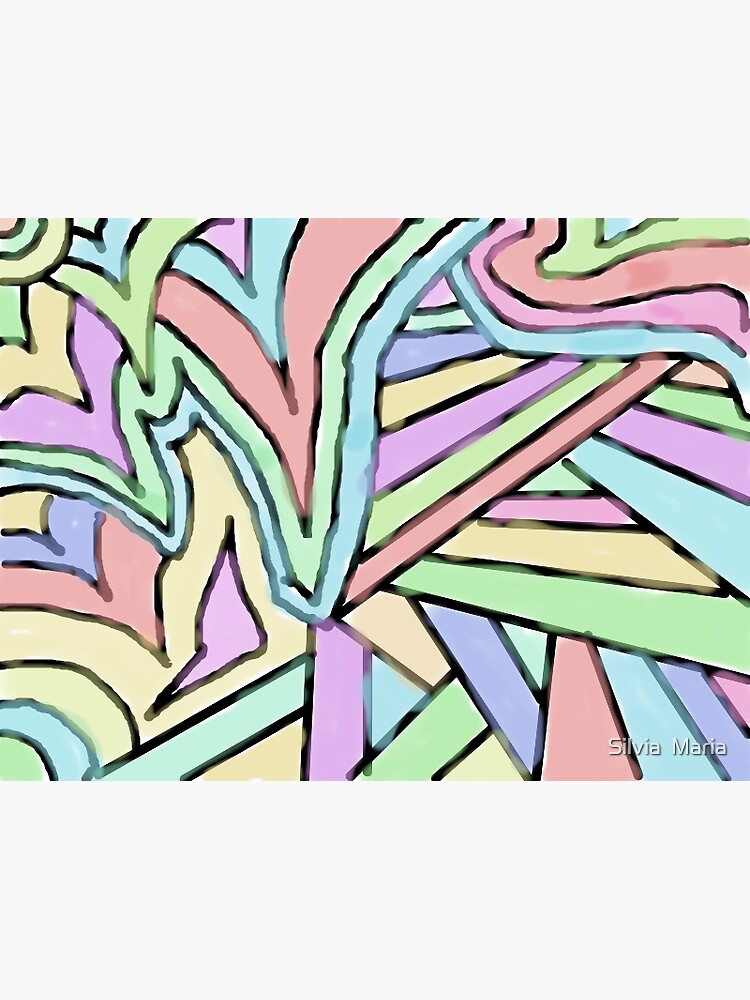 "Trippy Lines" Sticker for Sale by fredskellington | Redbubble
