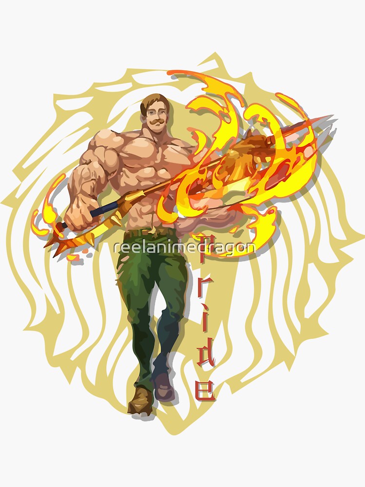 Pegatina «Escanor of Pride - Nanatsu no Taizai / Seven Deadly Sins» de ...