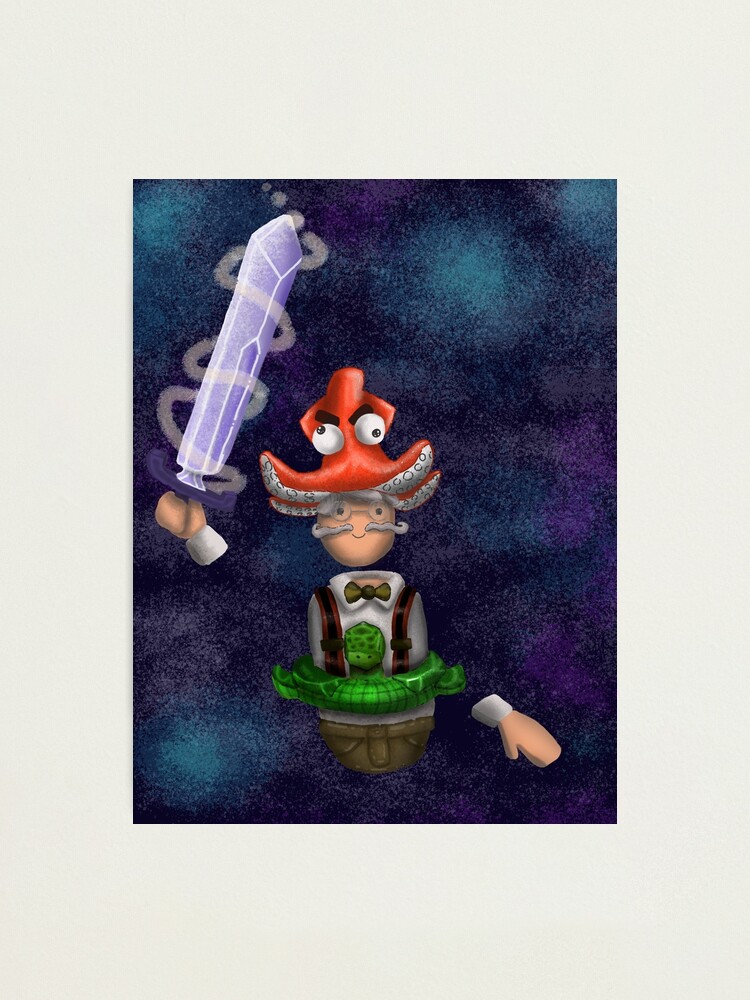 "Oreo Galaxy Sword" Photographic Print by OreoVR | Redbubble