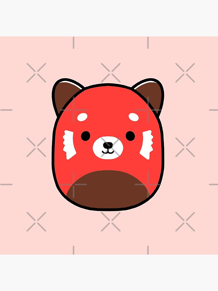"Red Panda Squishmallow" Poster by SquishmallowArt | Redbubble
