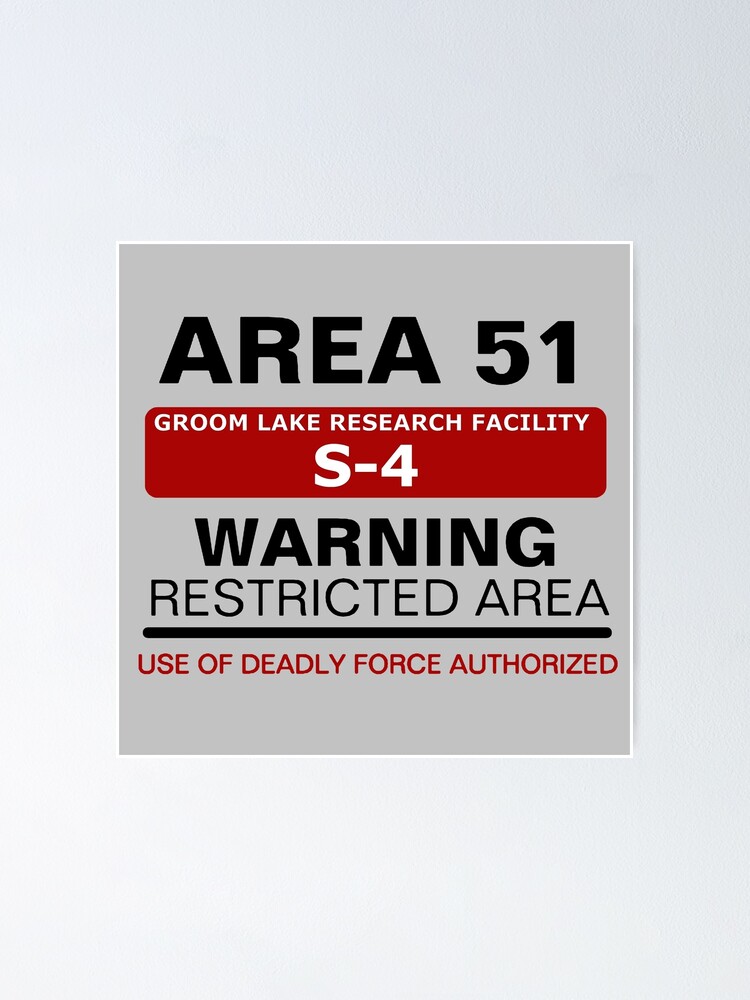 " Area 51" Poster for Sale by FantasySkyArt | Redbubble