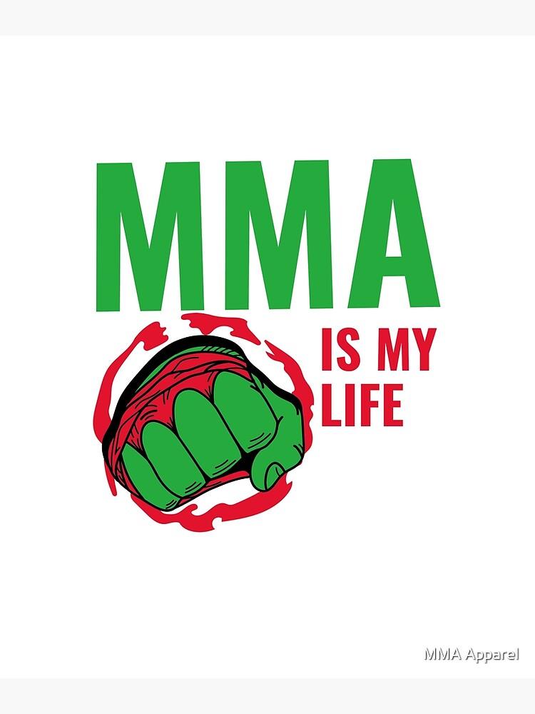 "Brazilian Jiu Jitsu | MMA Is My Life - MMA" Poster for Sale by BJJ ...