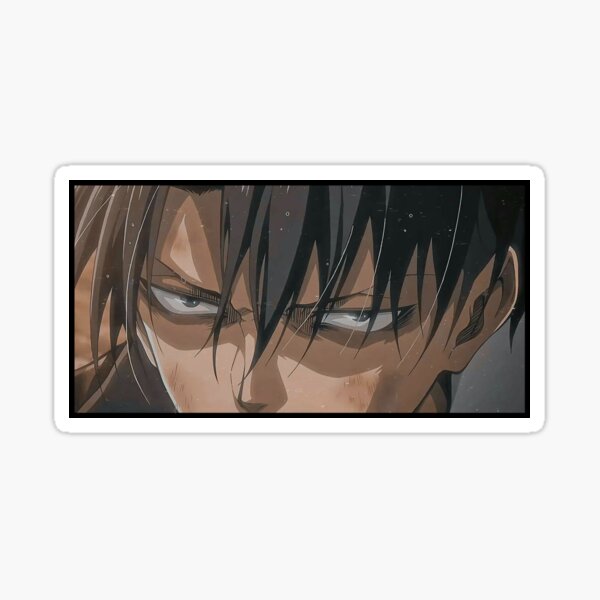 "Attack on titan - Levi " Sticker for Sale by kroma22 | Redbubble