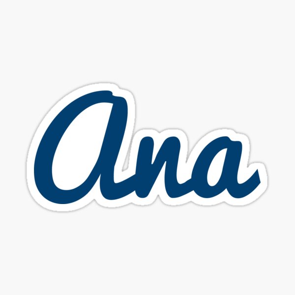 "Ana" Sticker by ampp | Redbubble