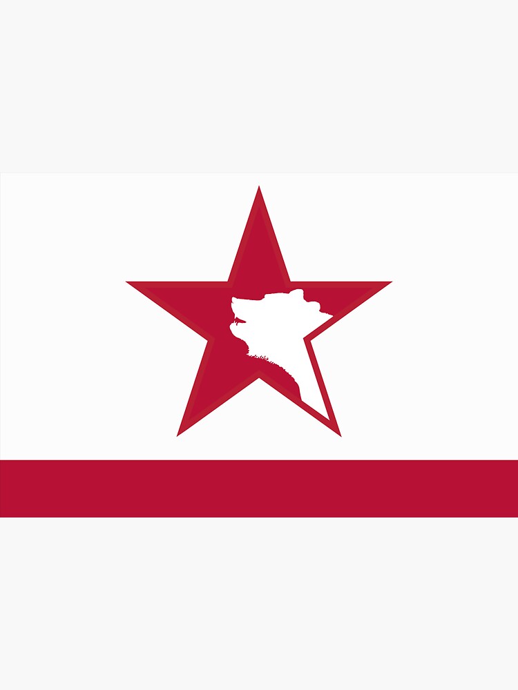 "California Flag Alternative Fictional" Sticker for Sale by ...