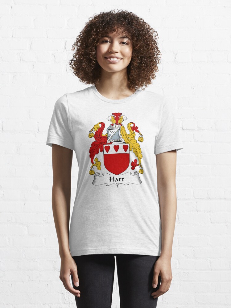 "Hart Coat of Arms / Hart Family Crest" T-shirt for Sale by ...