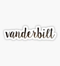 Vanderbilt: Stickers | Redbubble