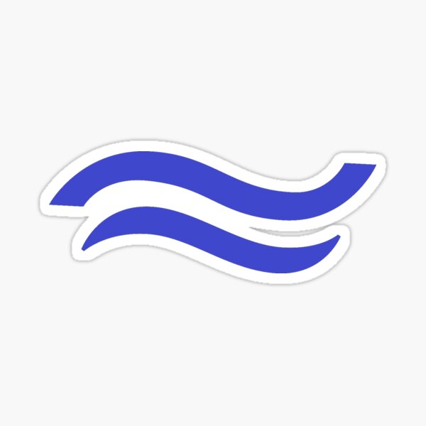 "finn sailing class logo" Sticker for Sale by Original1977 | Redbubble