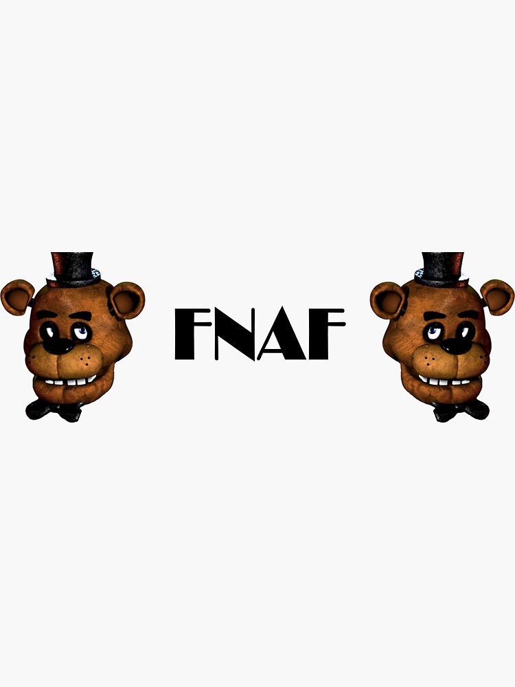 "Fnaf Freddy" Sticker for Sale by BravoStonewood | Redbubble