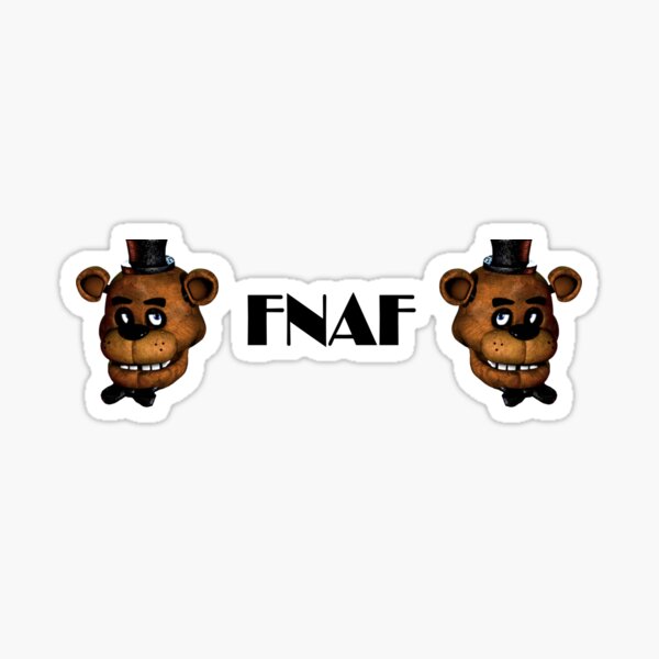 "Fnaf Freddy" Sticker for Sale by BravoStonewood | Redbubble