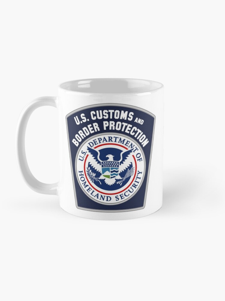 "US U.S. UNITED STATES CUSTOMS AND BORDER PROTECTION PATCH" Coffee Mug ...