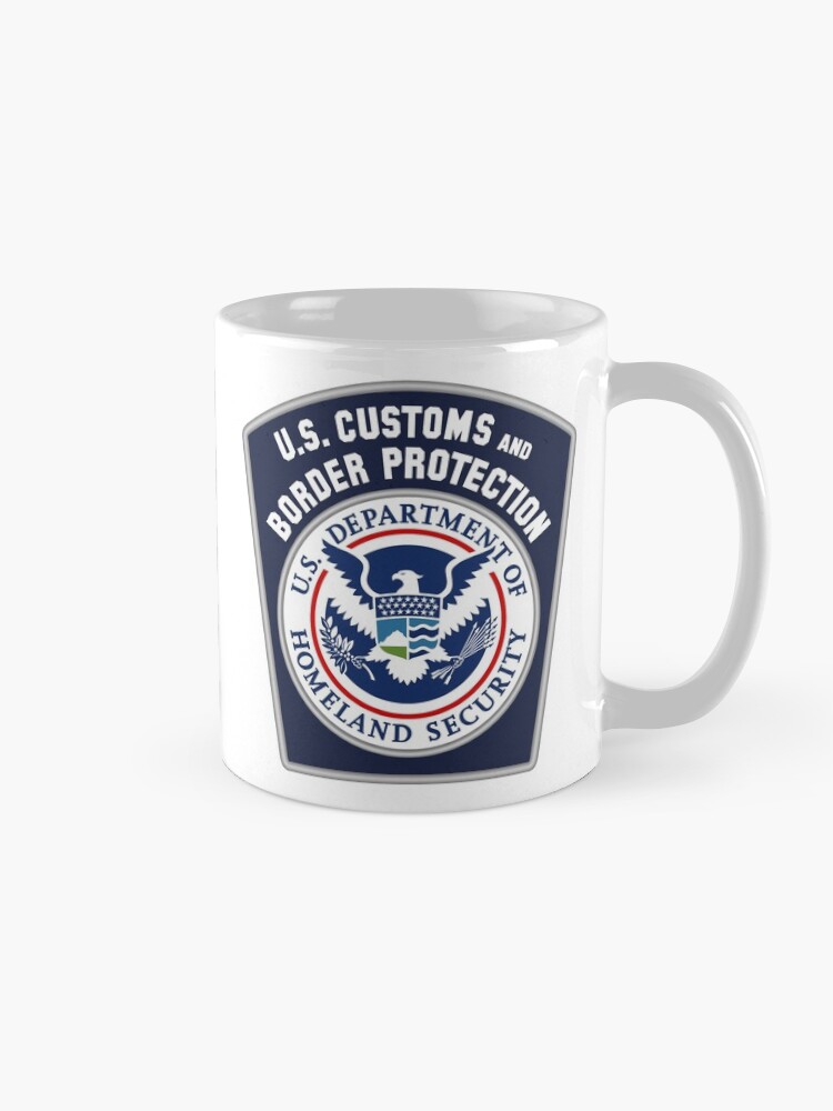 "US U.S. UNITED STATES CUSTOMS AND BORDER PROTECTION PATCH" Coffee Mug ...