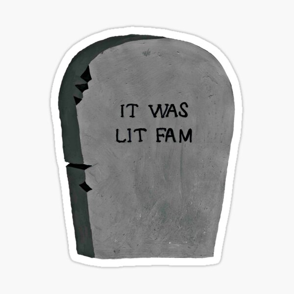 Cemetery Headstone Stickers | Redbubble