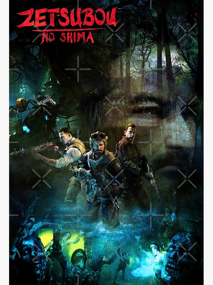 "Zetsubou No Shima" Poster for Sale by Gamerguy800 | Redbubble