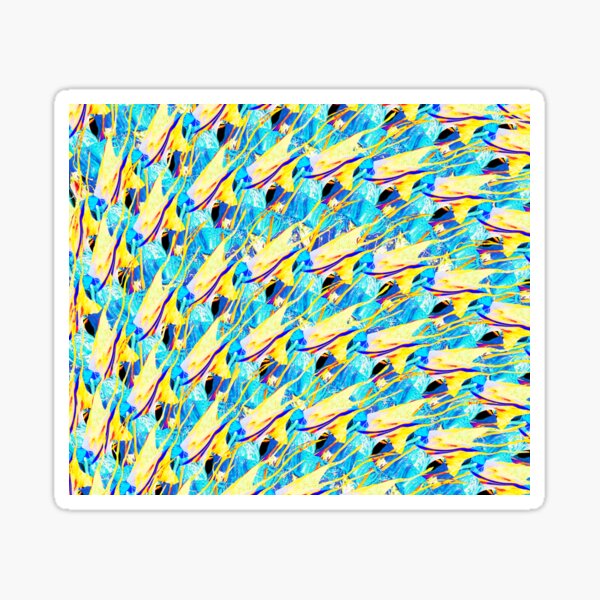 "Abstract Bright Blue Yellow Paint Pattern Flow Illustration Art ...