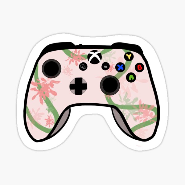"Aesthetic Xbox controller design" Sticker for Sale by sarahwinter17 ...