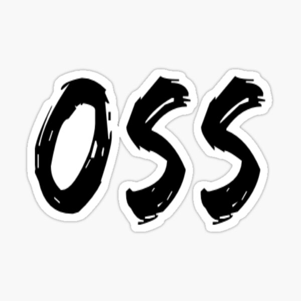 "Brazilian Jiu Jitsu | OSS - BJJ" Sticker for Sale by BJJ-Apparel ...