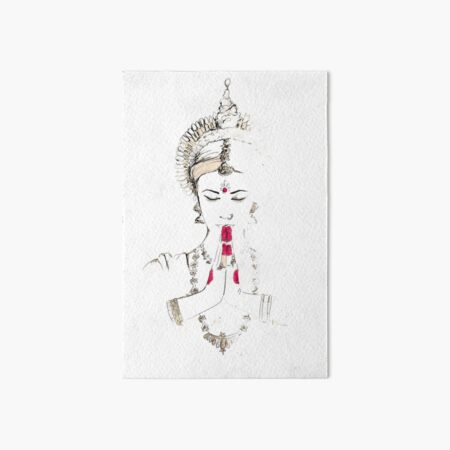 "Indian Namaste" Art Board Print for Sale by ESDT | Redbubble