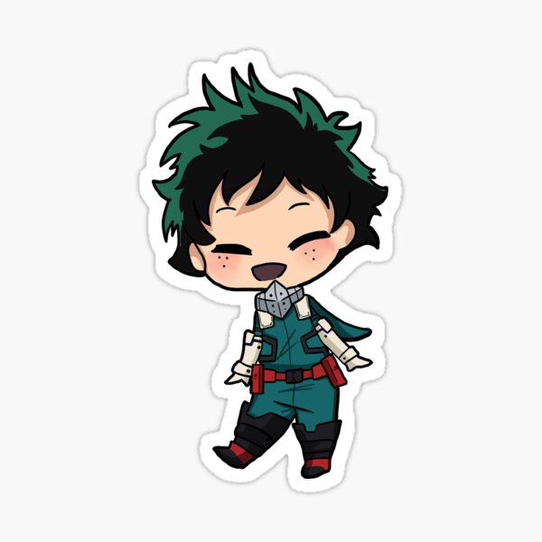 "Izuku Midorya "Deku" Sticker for Sale by BleuPsyche | Redbubble