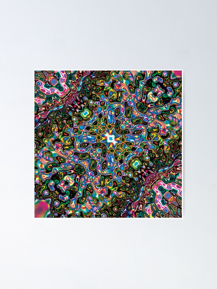 "Liquified colors- Abstract Art " Poster by StacySerra | Redbubble
