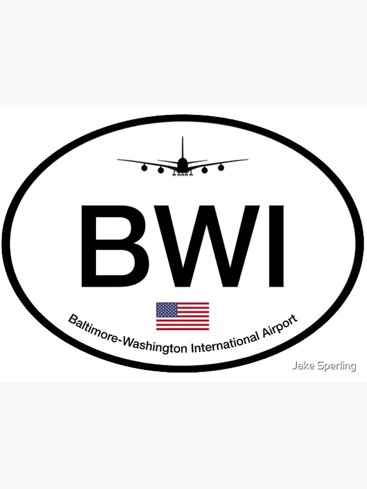 "BWI - Baltimore-Washington International Airport" Photographic Print ...