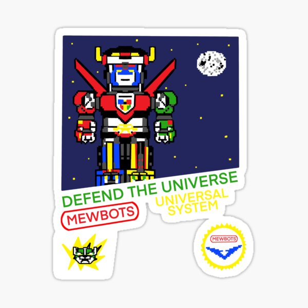 "Lionbot game" Sticker by Shoryotombo | Redbubble