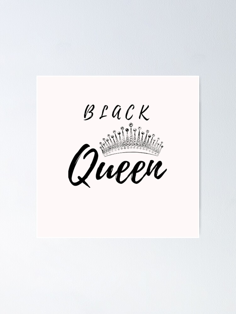 "Black Queen logo" Poster by SPontes | Redbubble