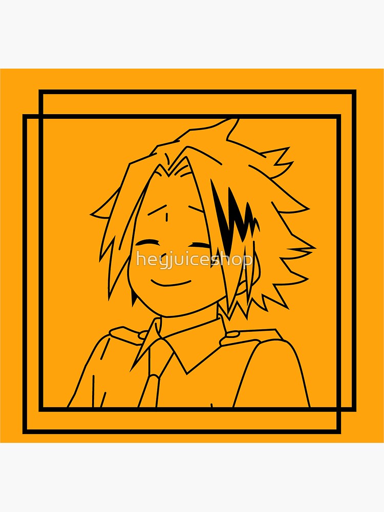 "denki!" Sticker by heyjuiceshop | Redbubble