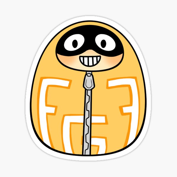 "Chubby Gumby" Sticker for Sale by austinmarlar | Redbubble