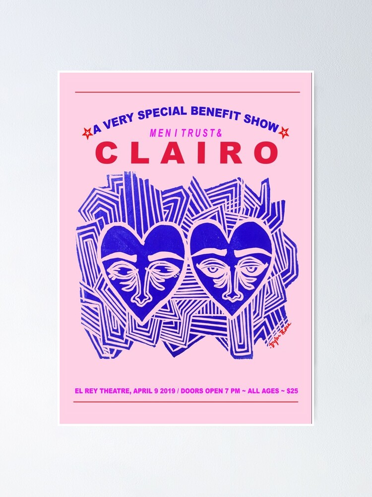 "Clairo " Poster for Sale by lauraspadafina | Redbubble