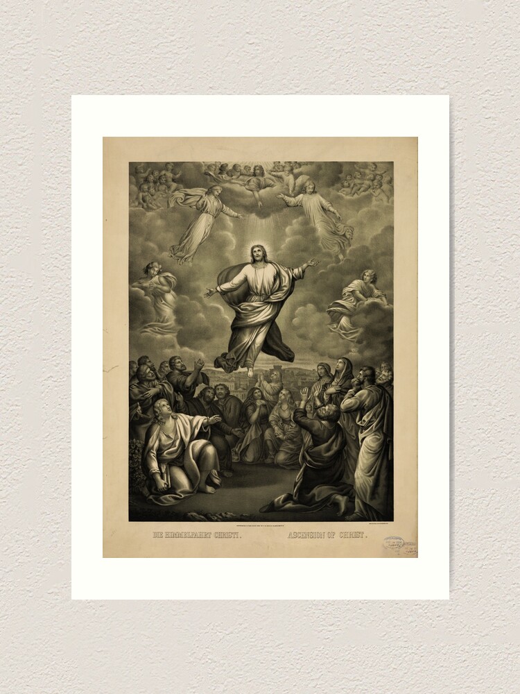 "Ascension of Christ (1884)" Art Print by allhistory | Redbubble