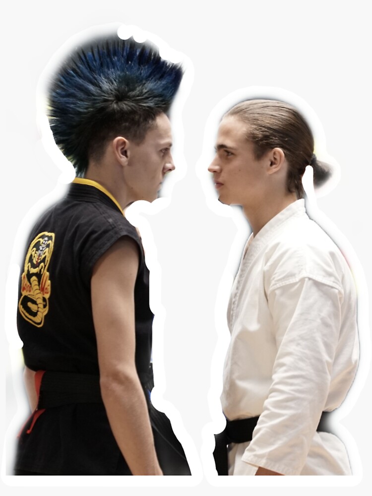 "Hawk and Robby cobra Kai sticker " Sticker for Sale by stickers001 ...