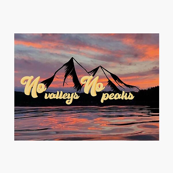 "Mountain sunset vsco aesthetic " Photographic Print by hayleys-comet ...