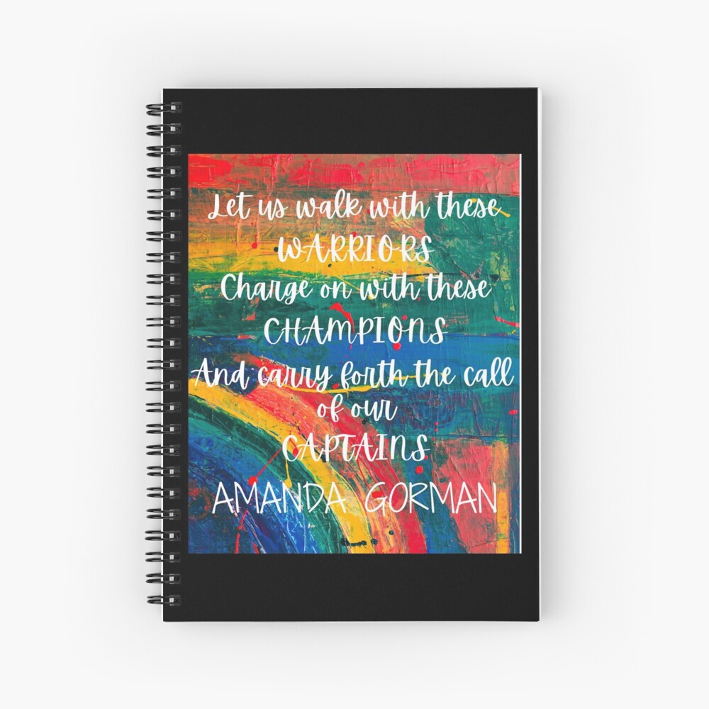 "Chorus of the Captains - Inspirational Quote - Amanda Gorman Super ...