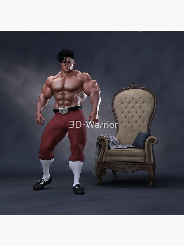 "Victorian bodybuilder" Art Print by 3D-Warrior | Redbubble
