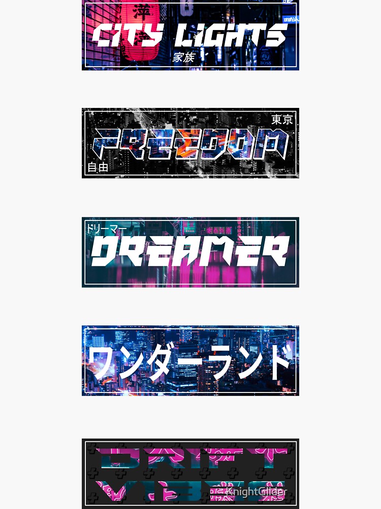 "5 Slap Sticker Pack" Sticker for Sale by KnightGlider | Redbubble