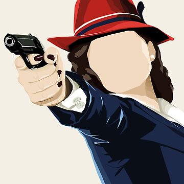 "Red Hat" Sticker for Sale by Karen Téllez | Redbubble