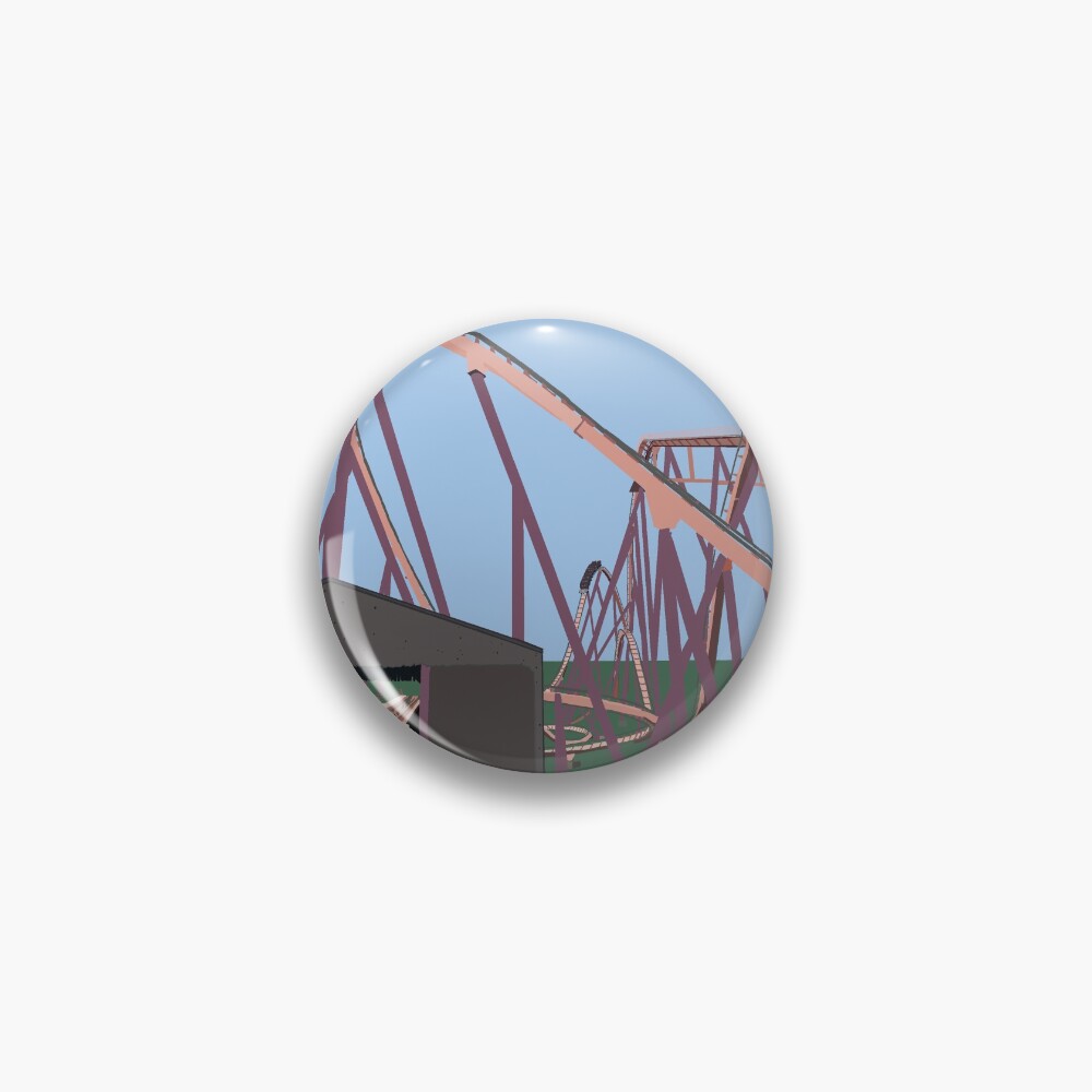 "Raging Bull Roller Coaster Drawing" Sticker for Sale by designsby-zach ...