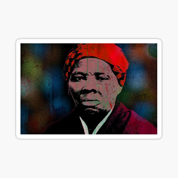 "HARRIET TUBMAN-2" Sticker for Sale by IMPACTEES | Redbubble