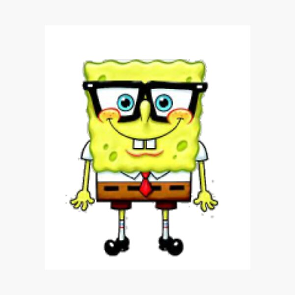 "SpongeBob SmartyPants" Photographic Print by nojams | Redbubble