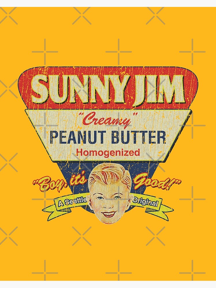 "Sunny Jim Peanut Butter 1921" Poster for Sale by AstroZombie6669 ...