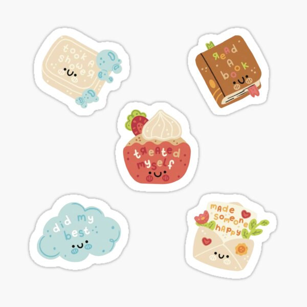 "self love sticker pack !!" Sticker by kiwimornings | Redbubble