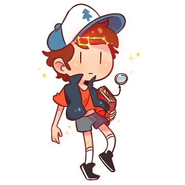 "Dipper Pines" Sticker for Sale by Phius | Redbubble