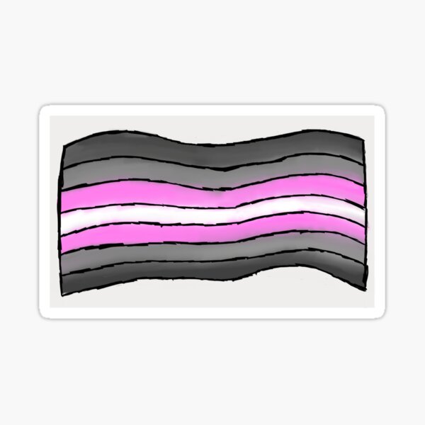 "Demi girl pride flag" Sticker by taoskylerart | Redbubble
