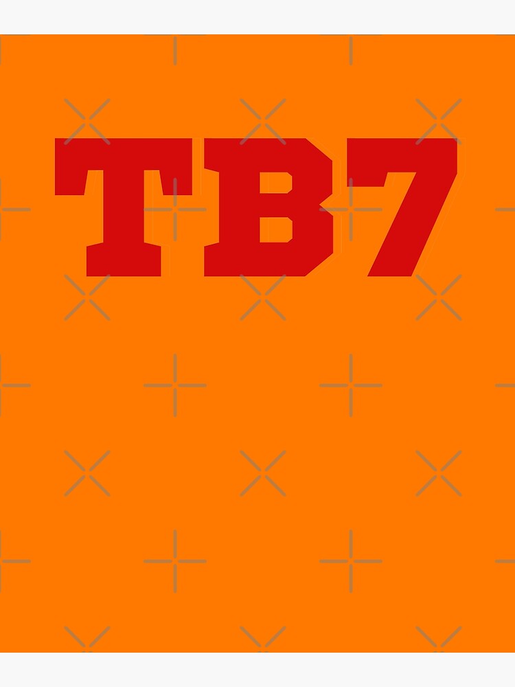 "TB Seven TB7 Tampa Bay Football " Poster for Sale by brooklyntowner ...
