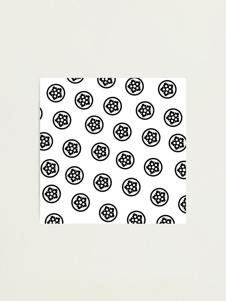 "Hamato Clan logo Black" Photographic Print for Sale by sonoyang ...