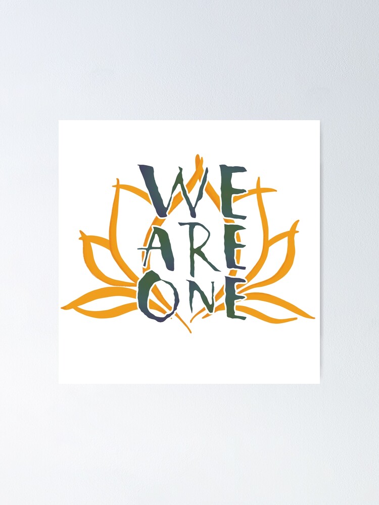 "Rivers of Light We Are One" Poster by LakenAlexander | Redbubble