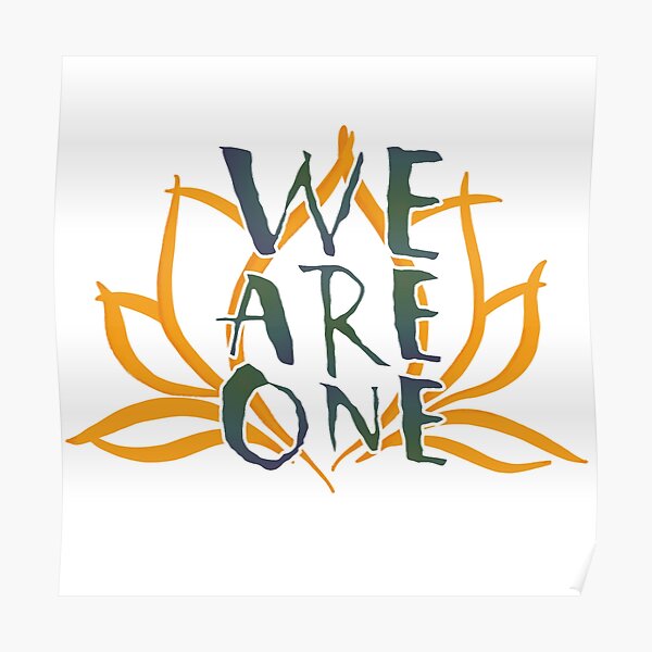 "Rivers of Light We Are One" Poster by LakenAlexander | Redbubble