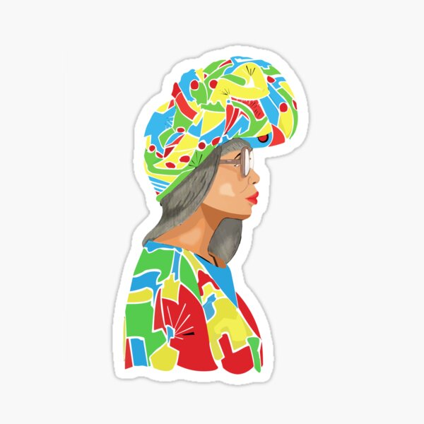 "Binti Afrika" Sticker by Izak-mugwe | Redbubble