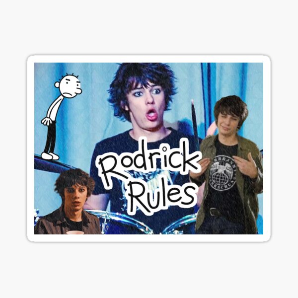 "rodrick rules" Sticker by 1-maya-1 | Redbubble